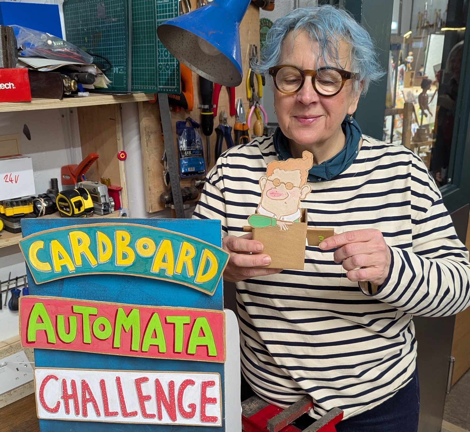 The Cardboard Automata Challenge – Hastings Museum and Art Gallery